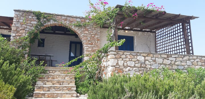 Parian Beach House With Pool Access, Walk To The Beach - Paros