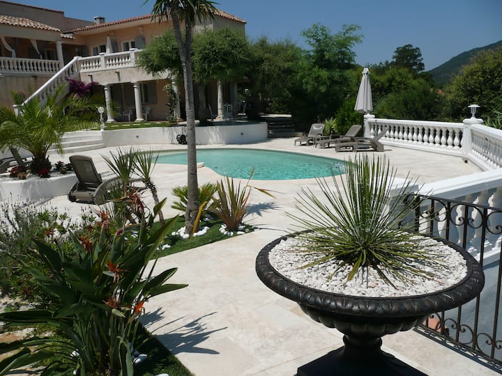 Villa Paradis/au Bord Du Golfe St Tropez & Vue Mer - Grimaud
