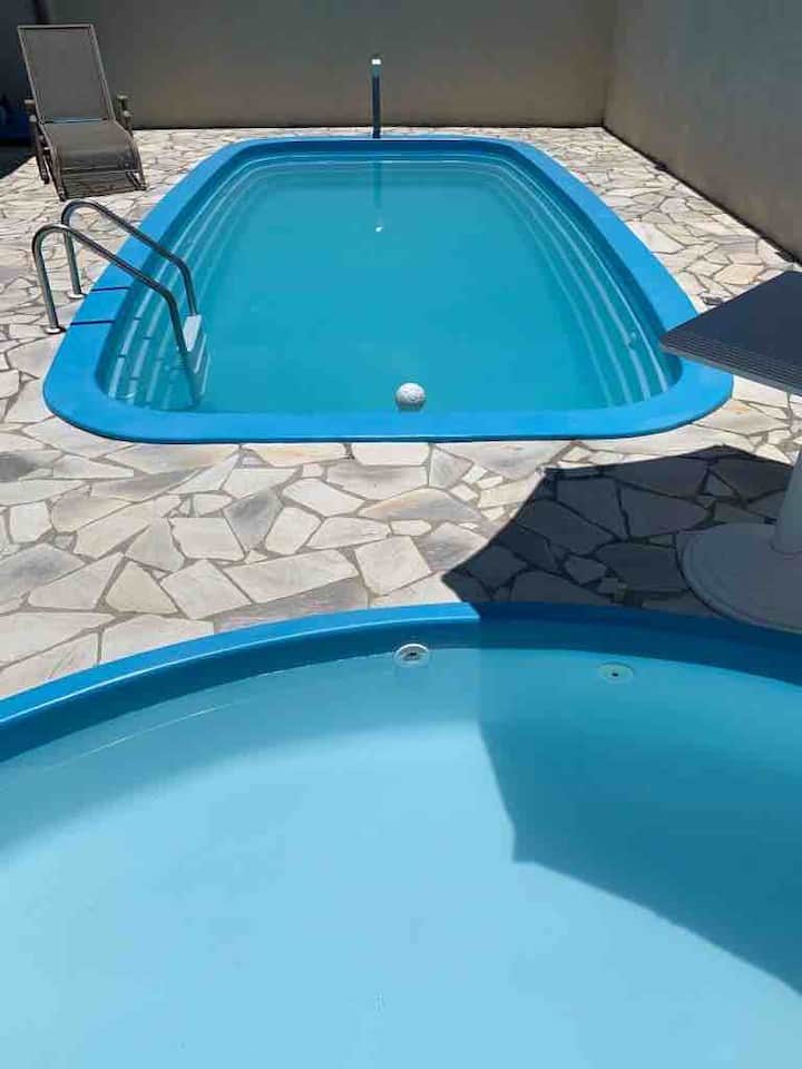 Linda Casa Aconchegante Com Duas Piscinas - Ilha Comprida