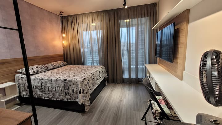 805-studio Sofisticado C/ Piscina -7km Airport Gru - Guarulhos