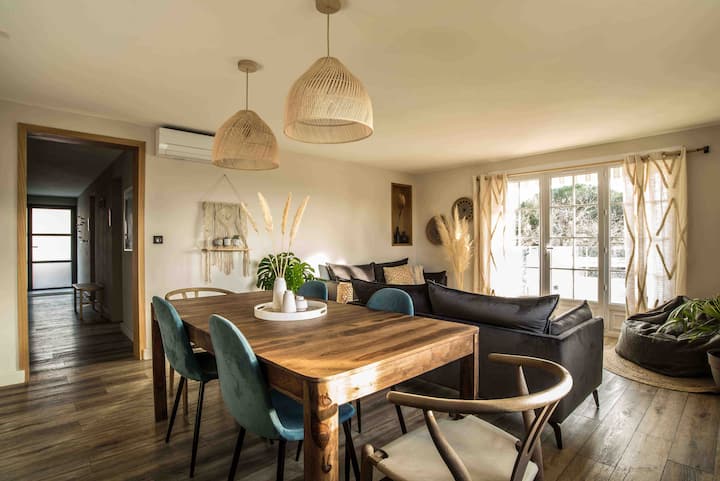 Villa De 90m² à 5 Minutes De La Mer, Terrasse 50m² - Sainte-Maxime