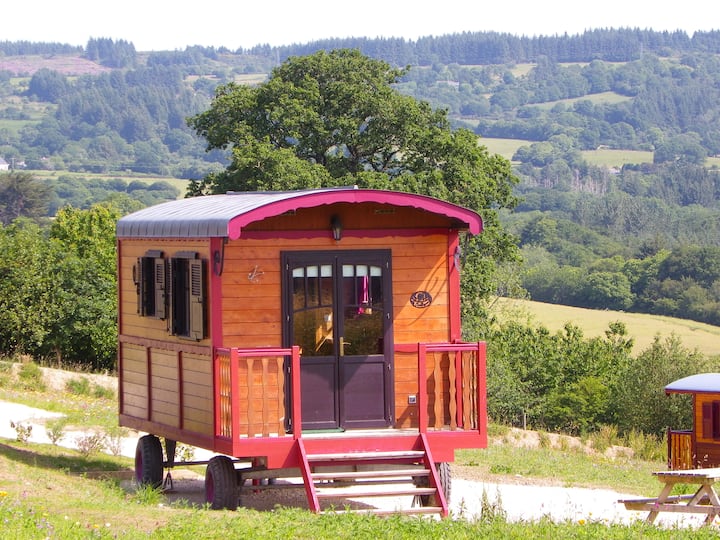 Roulotte Gîte Aux Roulottes Des Korrigans - Le Faou