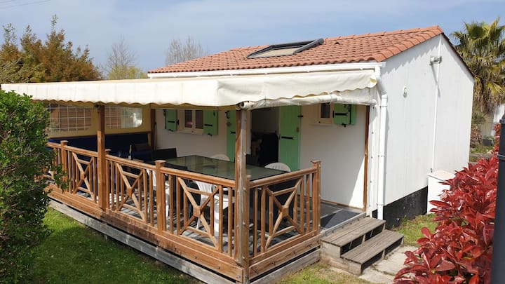 Chalet 4/5 Pers Ds Parc Résidentiel Avec Piscine - Île d'Oléron