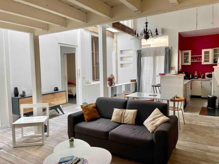 Appartement Loft Bordeaux- Climatisation - Bordeaux