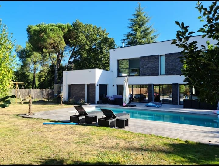 Maison D Architecte Bordeaux Piscine Climatisée - Aquitaine