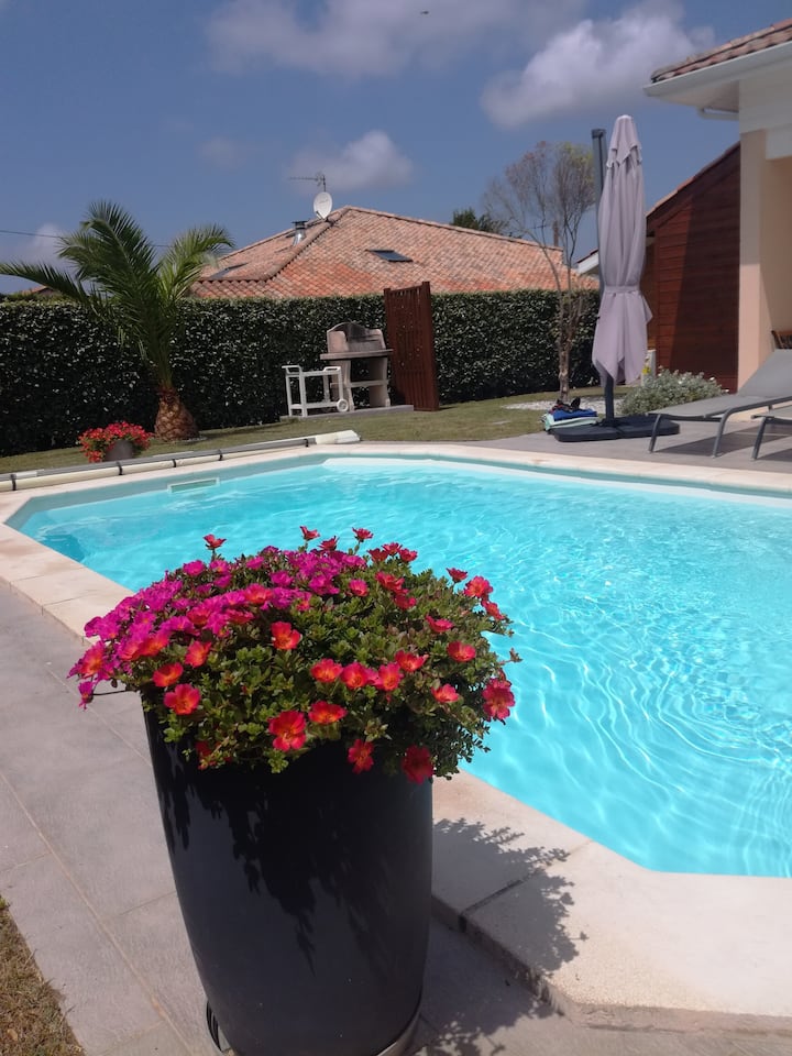 Villa Piscine Chauffée Proches Plages - Labenne