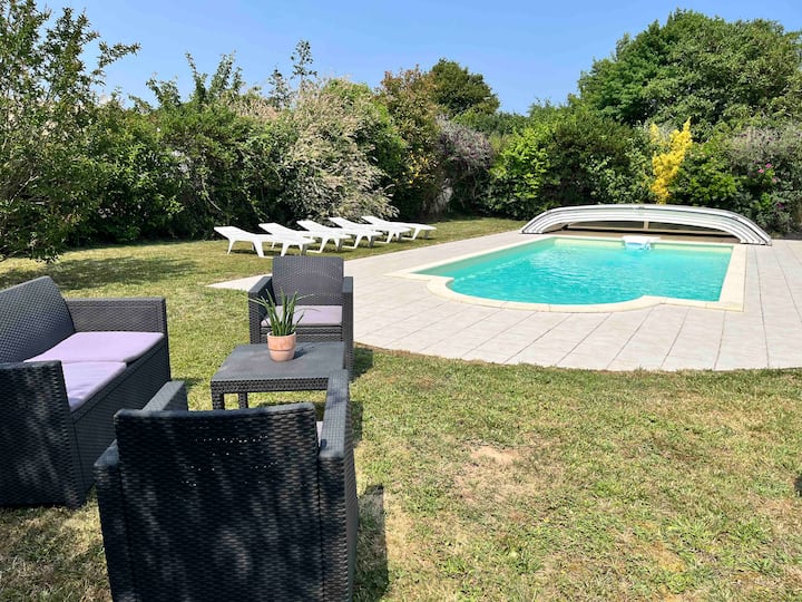 Maison Avec Piscine Chauffée - Saint-Vincent-sur-Jard