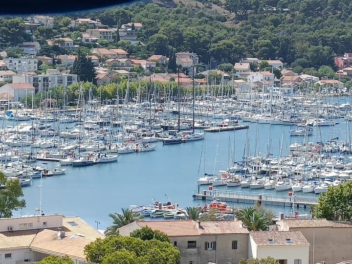 Apt 2 Ch 3 Lits  80m2 Clim Piscine Parking Tennis - Saint-Mandrier-sur-Mer