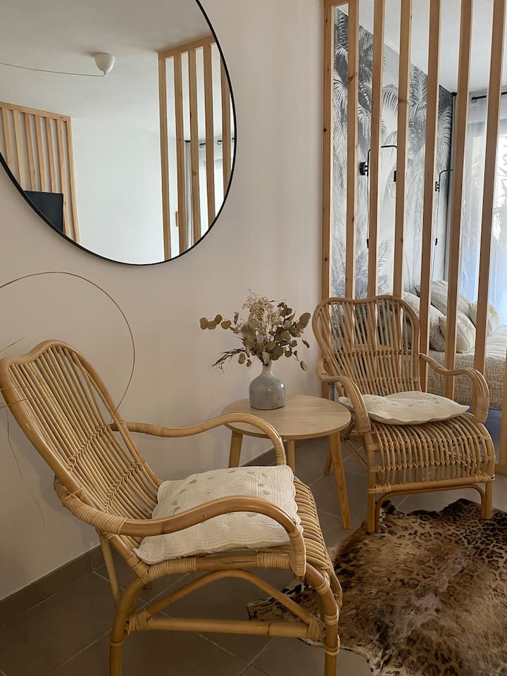 Appart Avec Garage à 50m De La Plage Et Du Centre - Villeneuve-lès-Maguelone