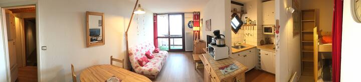 Studio Cabine 2 à 5 Personnes Font Romeu - Font-Romeu-Odeillo-Via