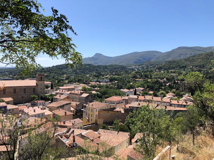 Maison Provençale Avec Piscine Et Vue Panoramique - Mimet