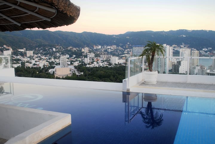 Acap New Flat Near Beach, Golf View - Acapulco