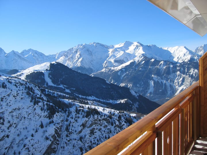 Les Balcons D Huez- Vue Panoramique - L'Alpe d'Huez