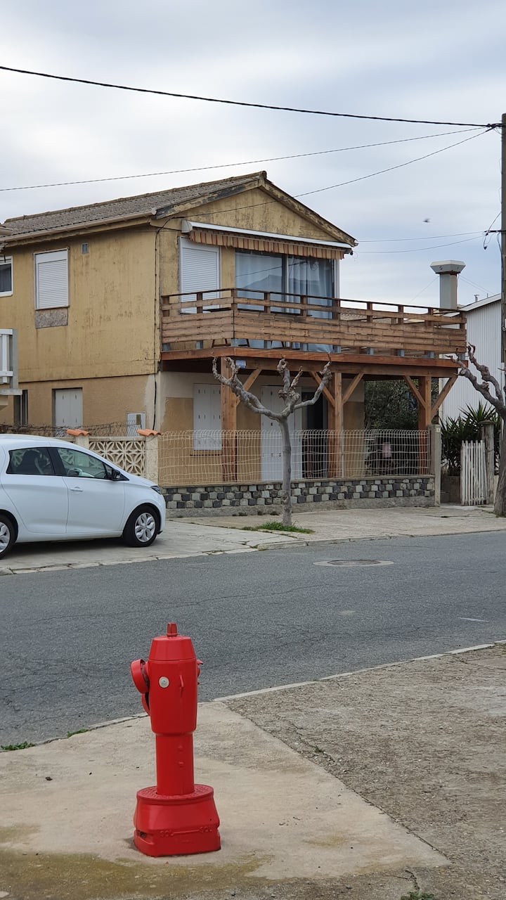 Chalets 10 Pers. Avec Vue Sur La Plage Sauvage - Gruissan