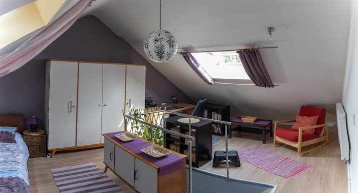 Charleroi, Confortable Room "Skyroom" - Châtelet