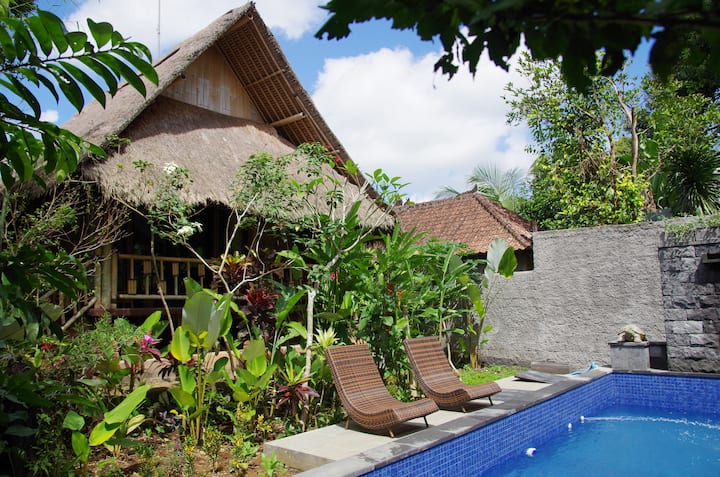 Eco Bamboo Bungalow1 Ubudsuburb - Ubud