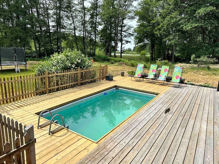 Modern Villa With Own Dock & Views At Lake Mälaren - Sweden