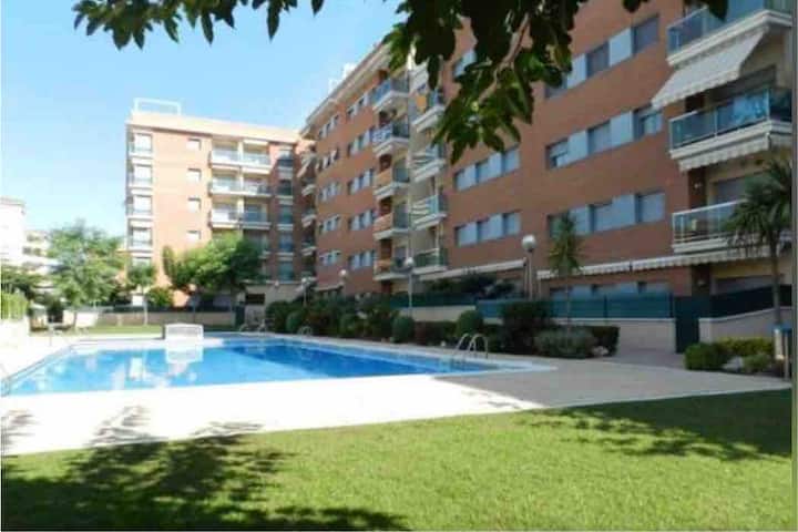 Apartamento En Calafell Playa Con Piscina. - Calafell