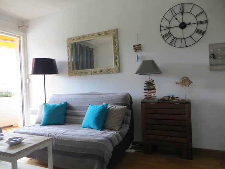 Appartement Douillet Et Climatisé à 300 M Plage - La Favière