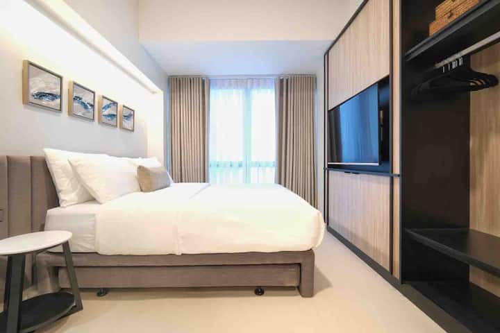 Cozy Studio @ 38 Park Avenue W/ Fiber Wifi+netflix - Cebu City