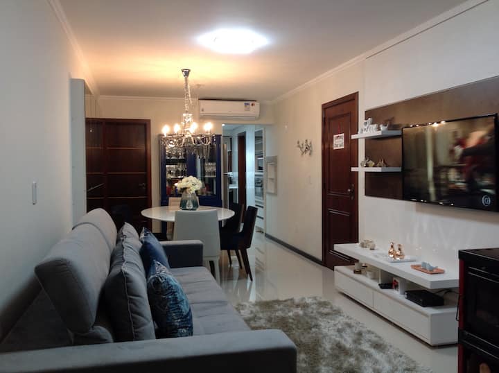 Apartment With Fireplace, Hot/cold A/c 800m Center - Gramado