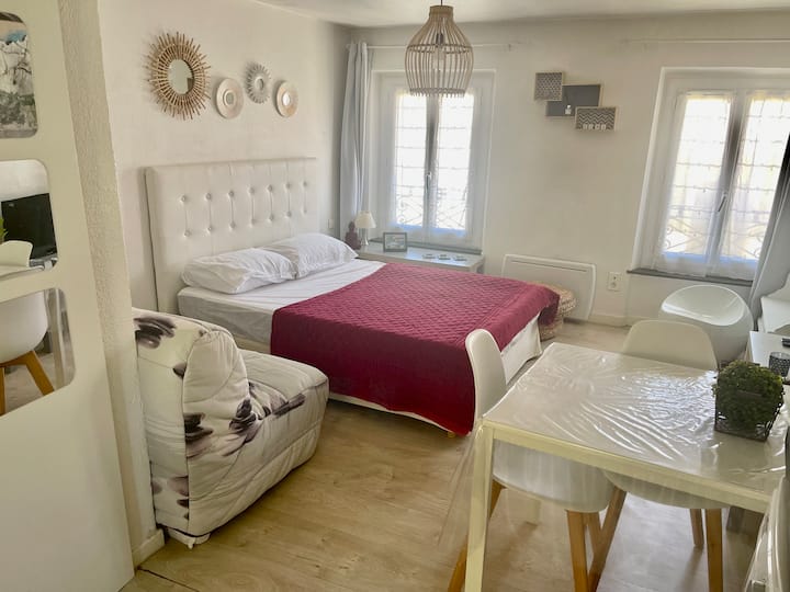 Grand Studio Traversant Au Pied Des Barques - Narbonne