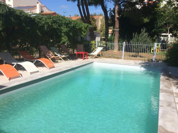 Villa (170 M2) Narbonne Avec Piscine Et Jacuzzi - Narbonne