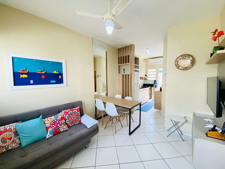 Ap No Itaguá A Poucos Metros Da Praia - Ubatuba