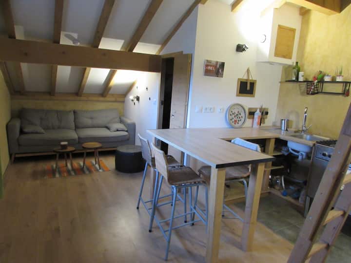 Studio Cosy Entre Montagnes, Rivière Et Campagne - Bellegarde-sur-Valserine
