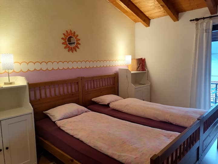 Zimmer Mit Balkon,oberhalb Von Lugano Im Val Colla - Lugano