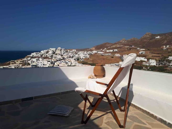Naxos Apartment With Lovely Terrace And View - Naxos