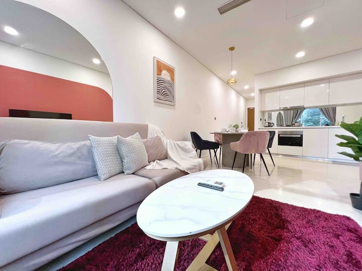 Klcc Blush 3br Apt Suite | 1 Min To Twin Tower - Kuala Lumpur