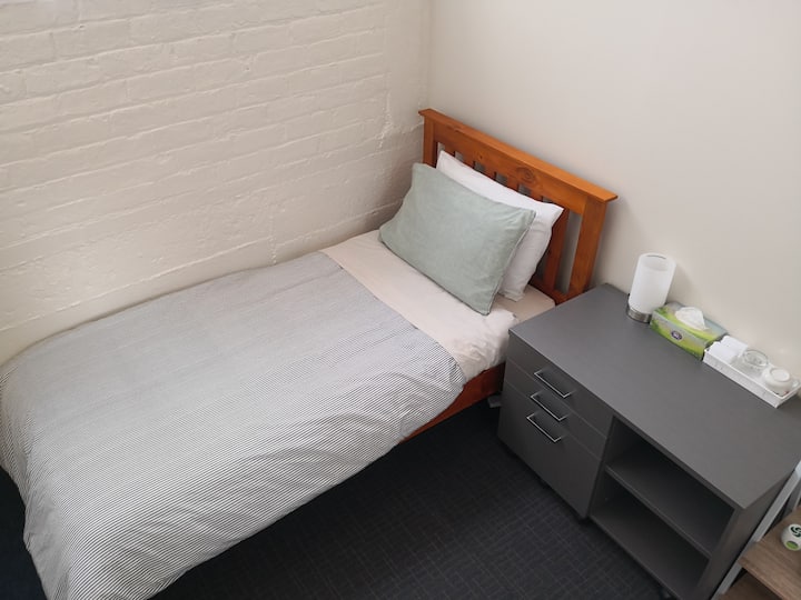 Hostel Double Bed Private Room No. 212 (No Window) - Auckland