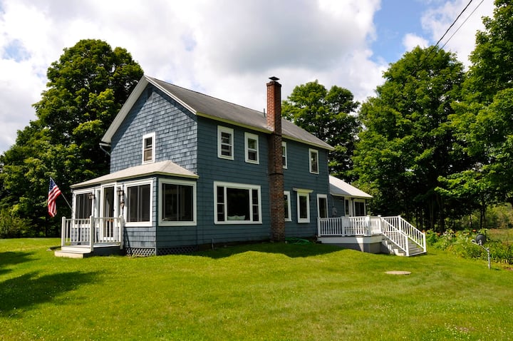 Encantadora Casa De Campo En 18 Acres, Sunset Views, <15 Minutos De Tanglewood - West Stockbridge, MA