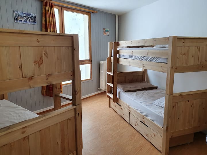 T3 De 55m2- Résidence Les Estaris 1 - 8 Couchages - Orcières