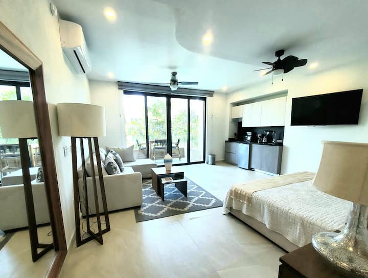 Villa Dahlia, New Estudio Steps From The Beach - Lo de Marcos