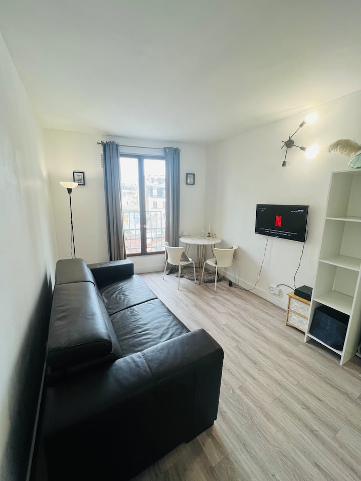 Studio Paris 18e Proche Montmartre - Porte d'Orléans