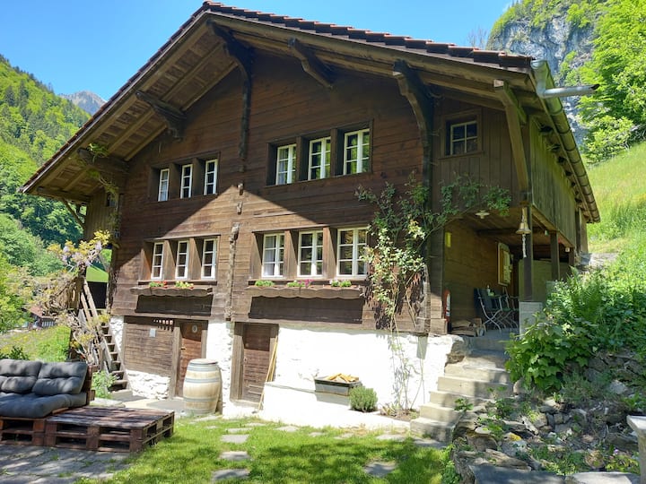 Chalet Elza Apartment 2 - ラウターブルンネン