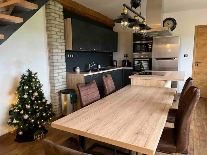 Loft éQuipé Avec Jacuzzi Et Extérieurs Privatifs - Corcieux