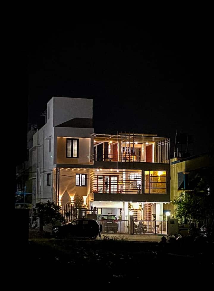 Ac Villa - 5 Mins To Chennai Silks - Hosur