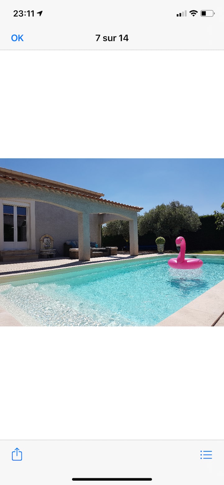 Villa 6chambres-12couchages - Pézenas