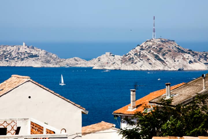 Vue Mer, Proche Plage, Ensoleillé, Frais Et Calme - Marseille