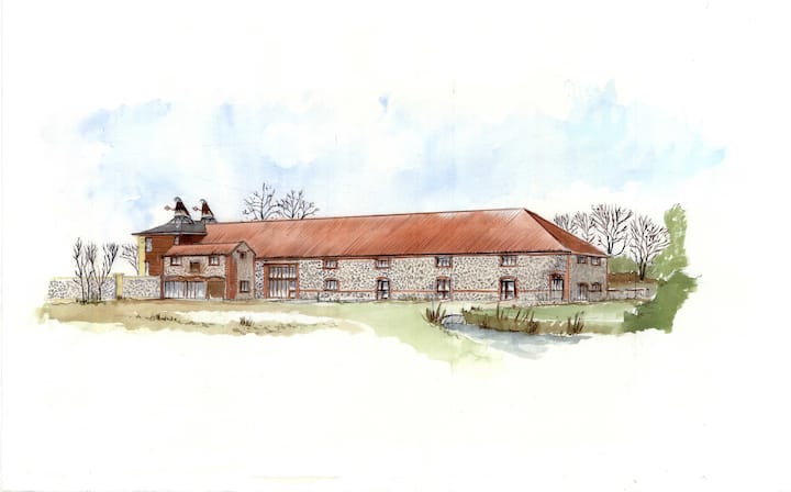 Oast Barn, Letheringsett - Briston