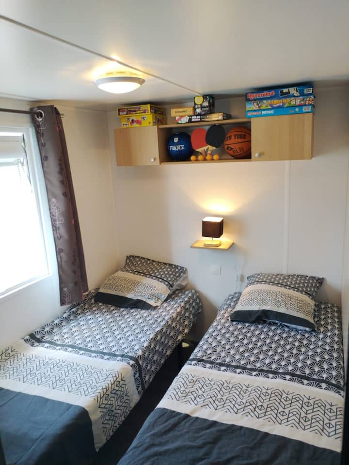 Mobile Home Accès Direct à La Plage St Brice - Andernos-les-Bains