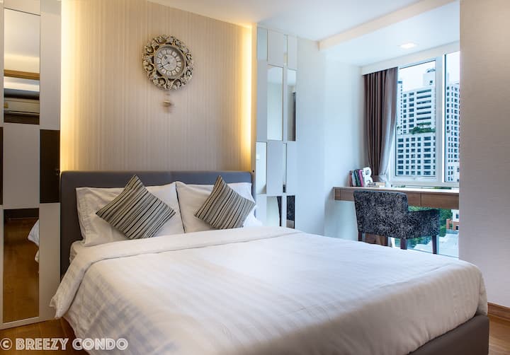 Breezy Condo Next To St Food&night Life: Iii - Khlong Toei