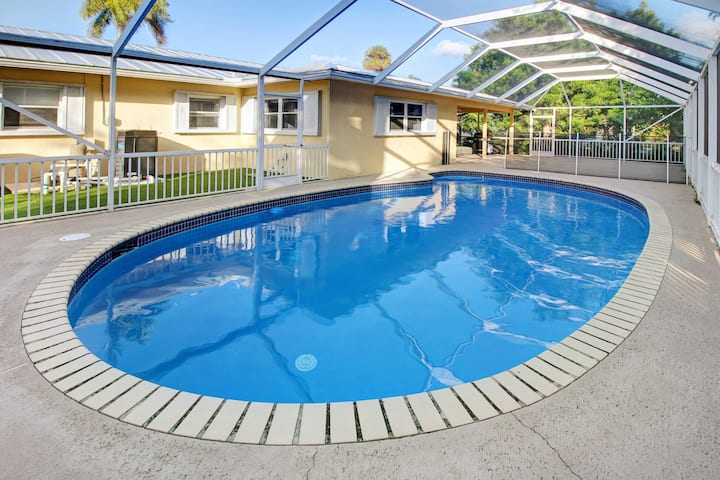 Gorgeous House With Pool, 3 Min From The Beach! - Lake Worth, FL
