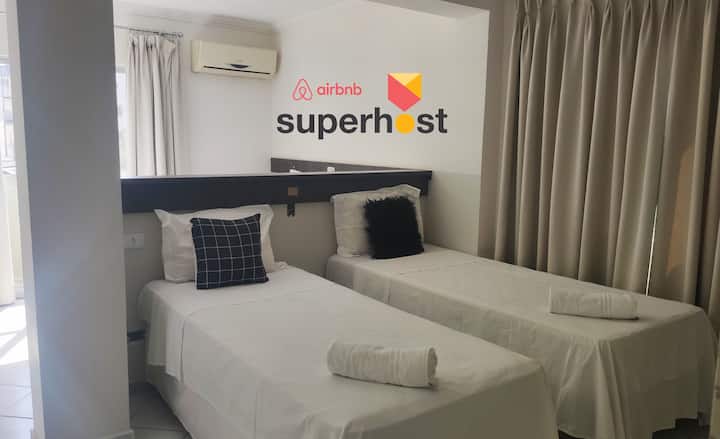 Studio Familia No Centro De Foz - Foz do Iguaçu