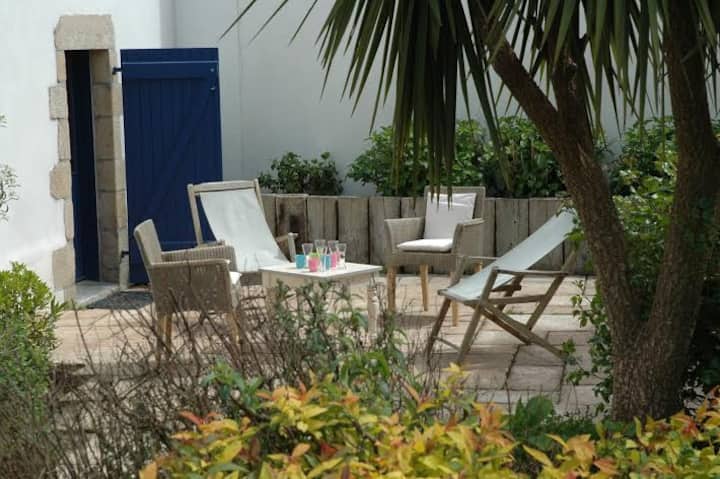 Grande Maison En Plein Coeur Du Bourg Au Calme Avec Jardin Clos, Commerces Port Et Plage à Pied - La Trinité-sur-Mer