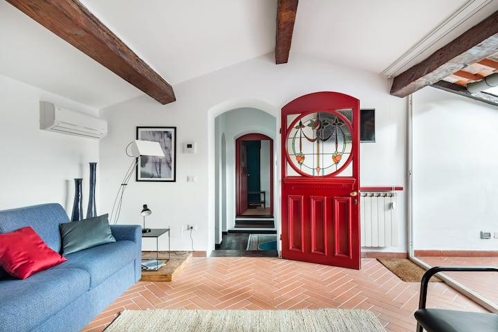 Florence Rive Gauche San Cosma Sun-dappled Terrace - Florencia