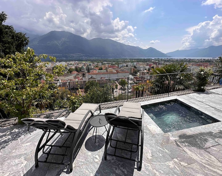 Casa Sogno Mio: Edles Studio Mitten Im Tessin - Locarno